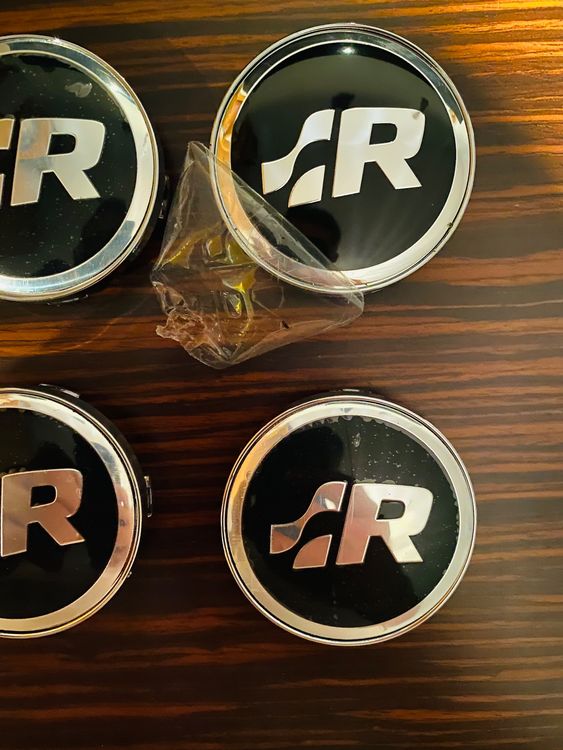 VW R Nabendeckel, Radnaben, Nabenkappen 60 mm Schwarz (Neu und ...