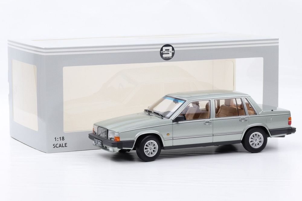 Volvo 760 Turbo Limousine Phase I 1983-1987 hellgrün met. / (Neu und ...