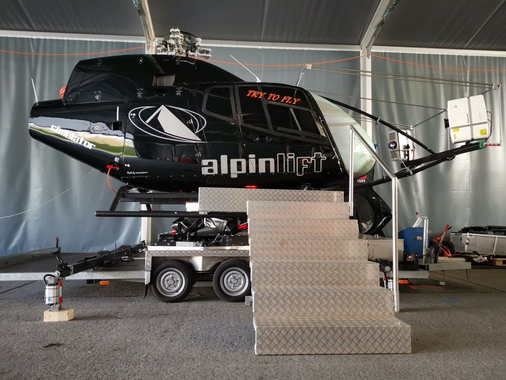 Helikopter EC120 Colibri Simulator full motion (Gebraucht) in Buochs ...