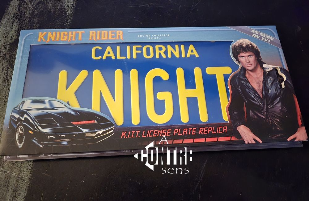 K2000 / KNIGHT RIDER replique plaque d'immatriculation 1/1 (Neu und ...