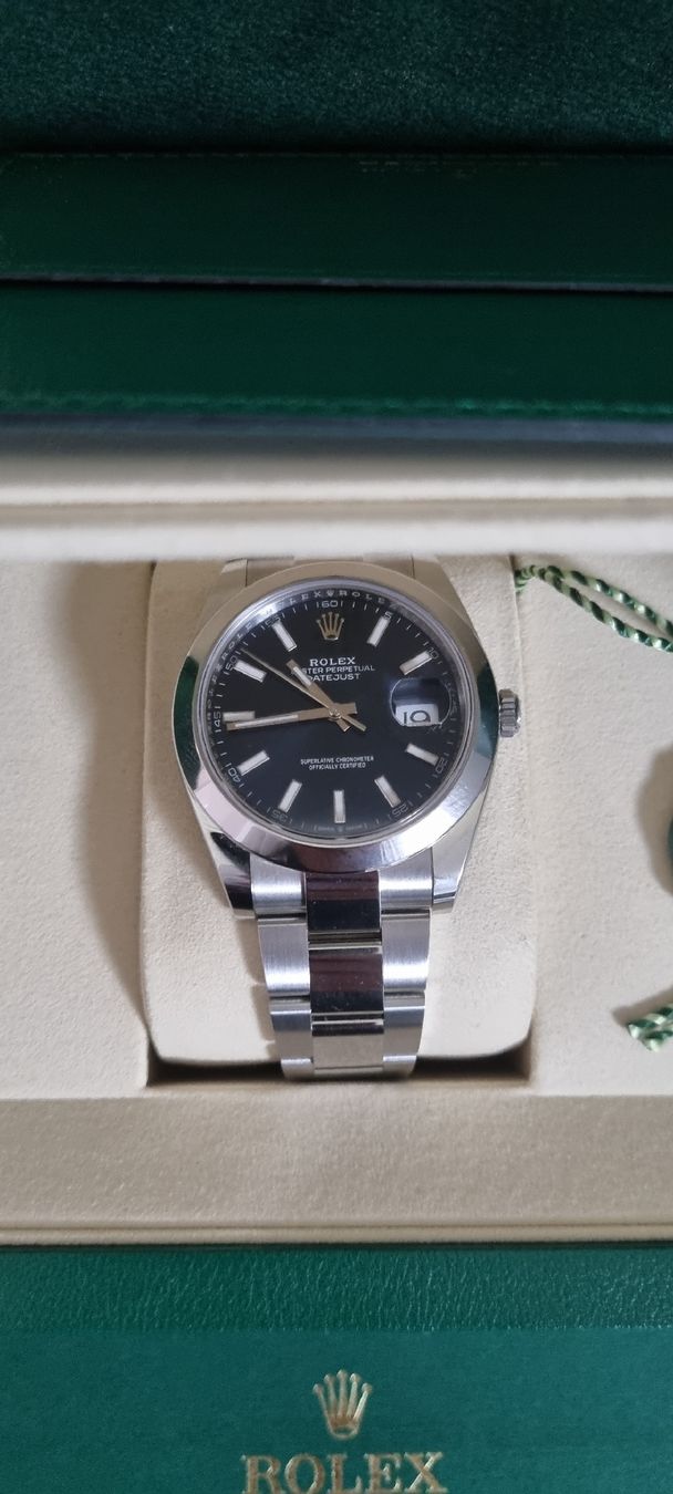 Rolex Datejust, Steel, 41mm, Blue Dial (Neu und originalverpackt) in ...