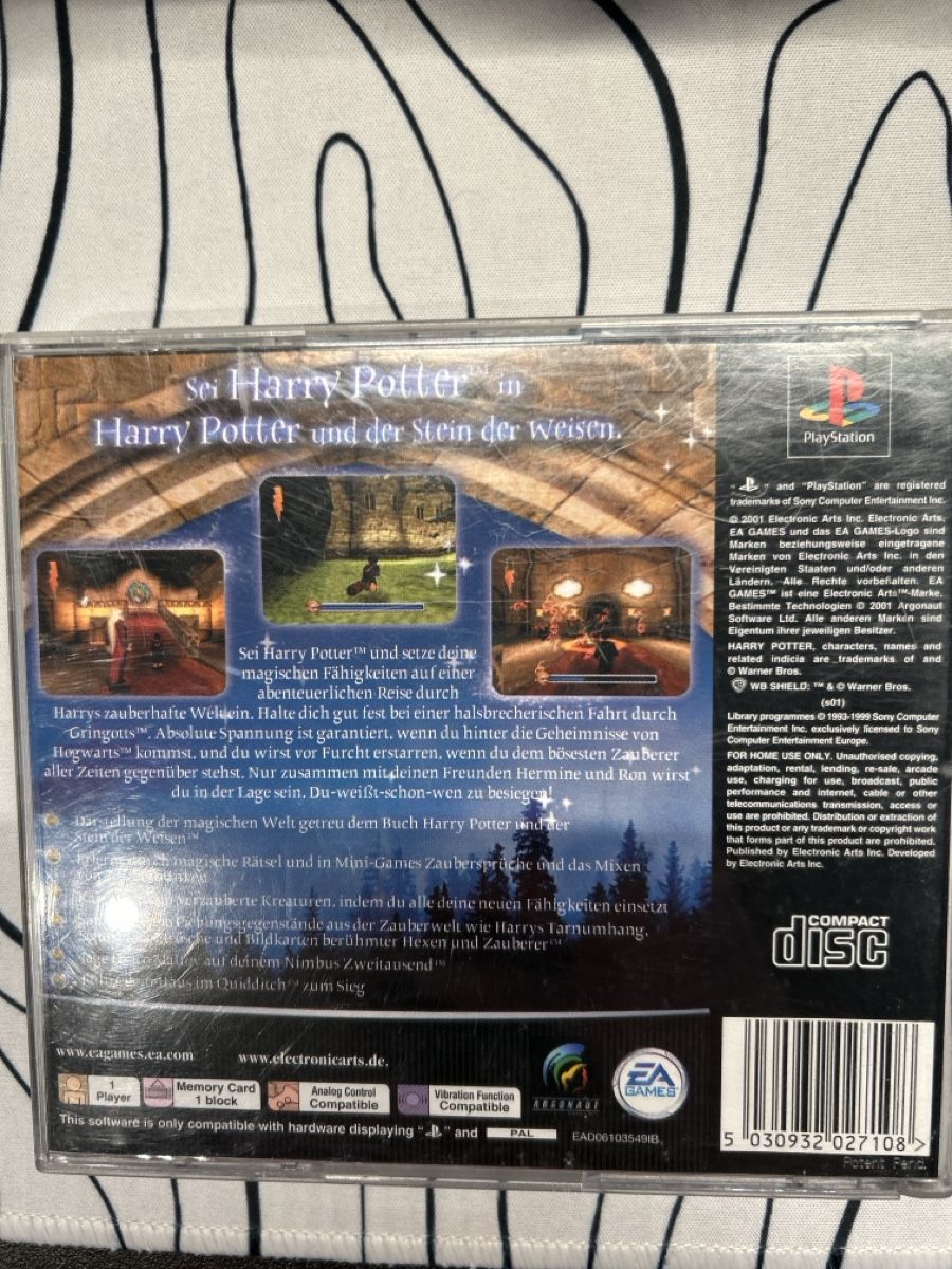 Harry Potter und der Stein der Weisen PS1 (Gebraucht) in Heimberg für ...