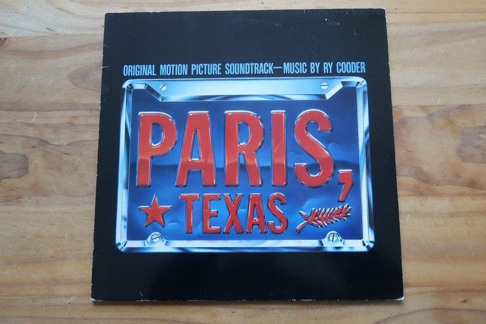 RY COODER - PARIS, TEXAS - SOUNDTRACK - VINYL LP (Gebraucht) in Basel ...