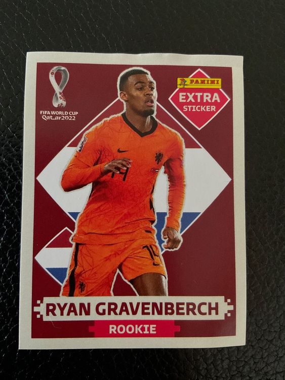 Panini Extra Sticker Ryan Gravenberch Rookie (Neu (gemäss Beschreibung)) in Abtwil SG für CHF 8 ...