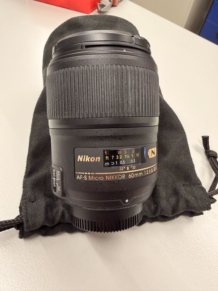 Nikon AF-S Micro NIKKOR 60mm f/2.8G ED (Gebraucht) in Sitterdorf für CHF 66 – mit Lieferung auf ...