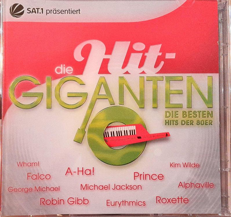 die HIT GIGANTEN, DIE BESTEN HITS DER 80ER (2008, 2 CD's) (Neu (gemäss ...