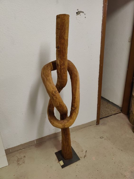 RoHKu Skulptur Holz "Verwobene Eleganz" Knoten | Kaufen auf Ricardo
