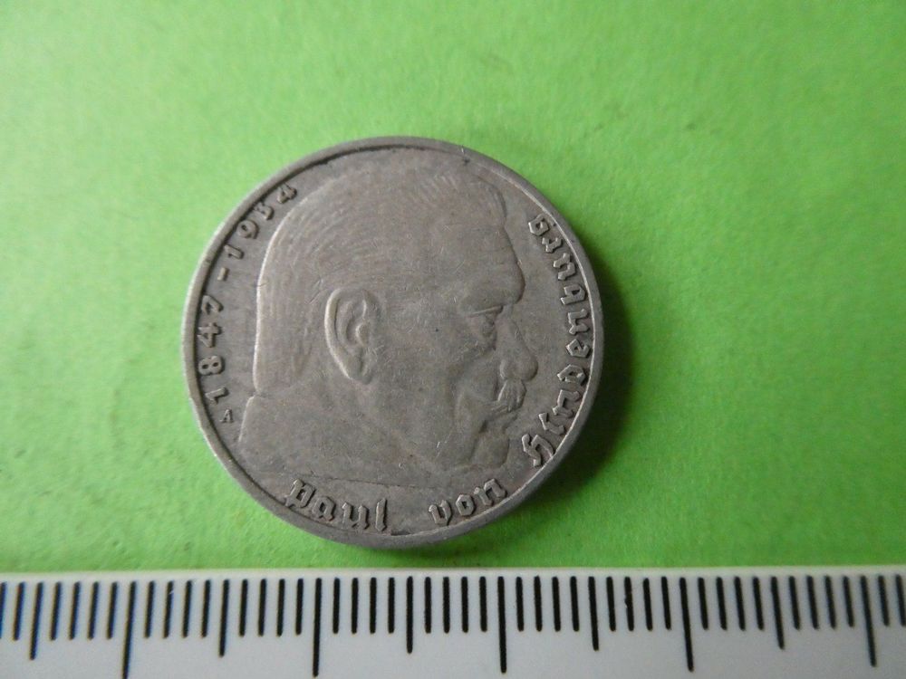 Dt. Reich 1937 A, 2 Reichsmark - Silber (Gebraucht) in Hinterforst für CHF 8 – mit Lieferung auf ...