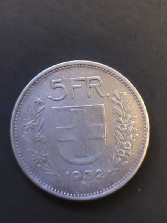 5 Franken 1932 - Silber | Kaufen auf Ricardo