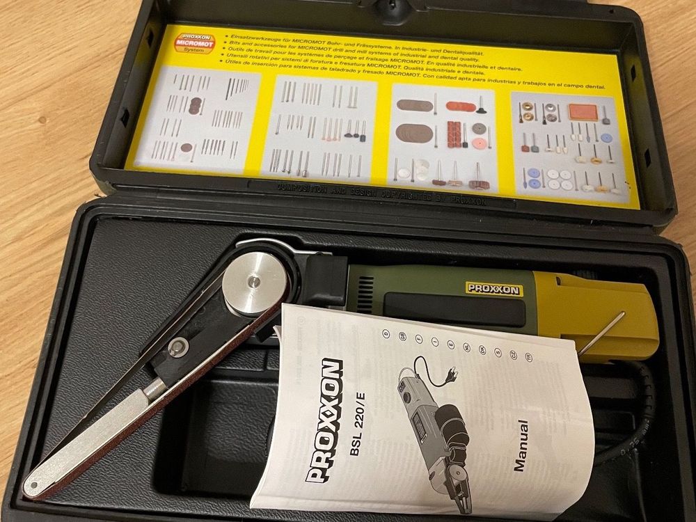 Proxxon BSL 220/E (Gebraucht) in Trimbach für CHF 69 – mit Lieferung auf Ricardo kaufen