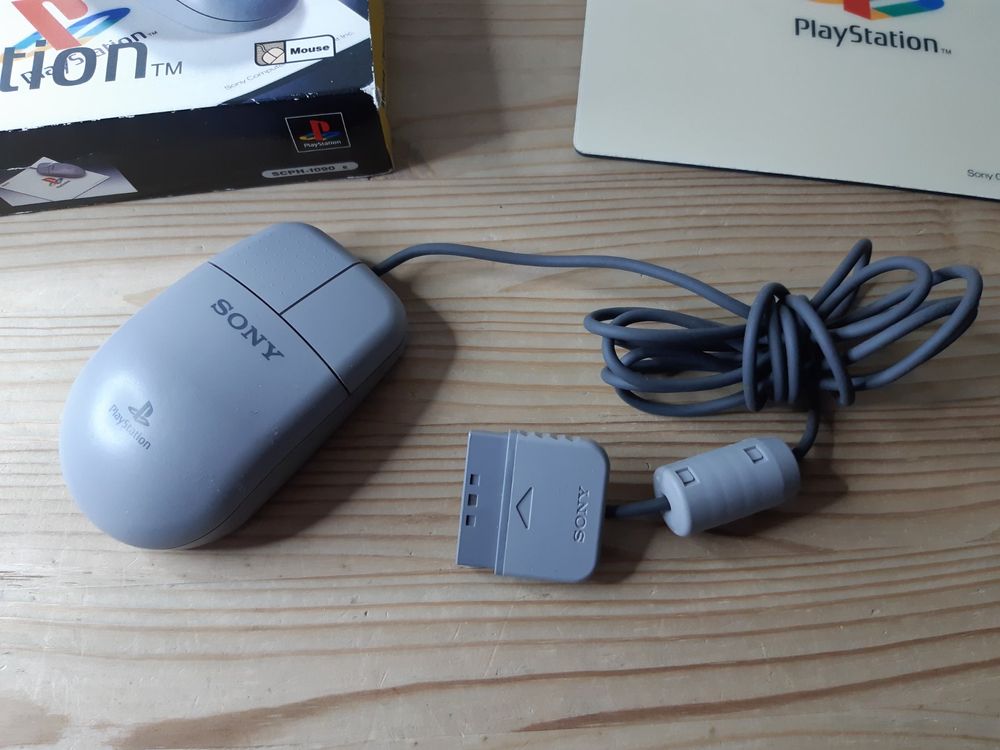 Original SONY Playstation 1 PS1 PS PSX Maus SCPH-1090 + OVP (Gebraucht) in Welschenrohr für CHF ...