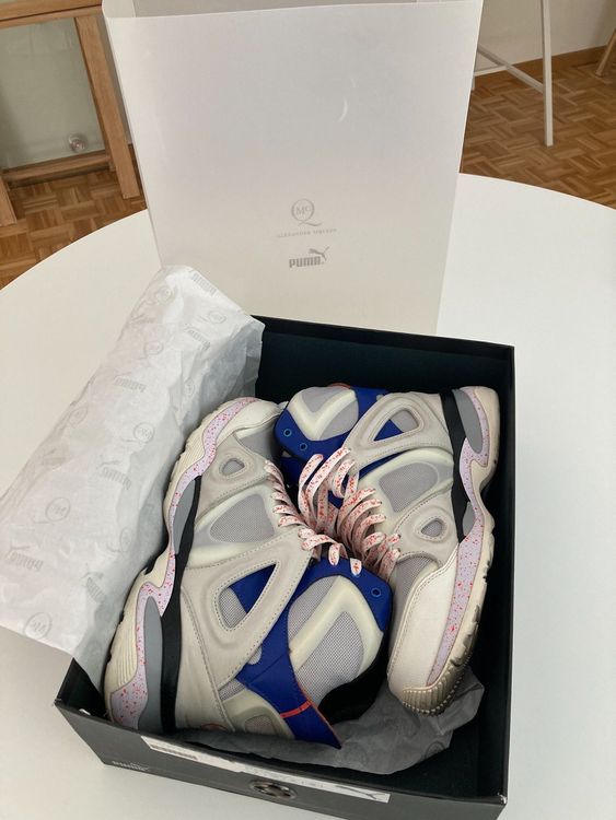 Puma x MCQ Tech Runner Mid, star white/glacier gray, US 10 (Gebraucht ...