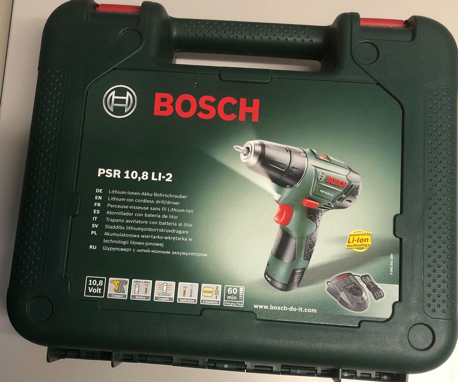 Bosch Akku-Bohrschrauber PSR 10,8 LI -2 (Gebraucht) in Lüterkofen für CHF 43 – mit Lieferung auf ...