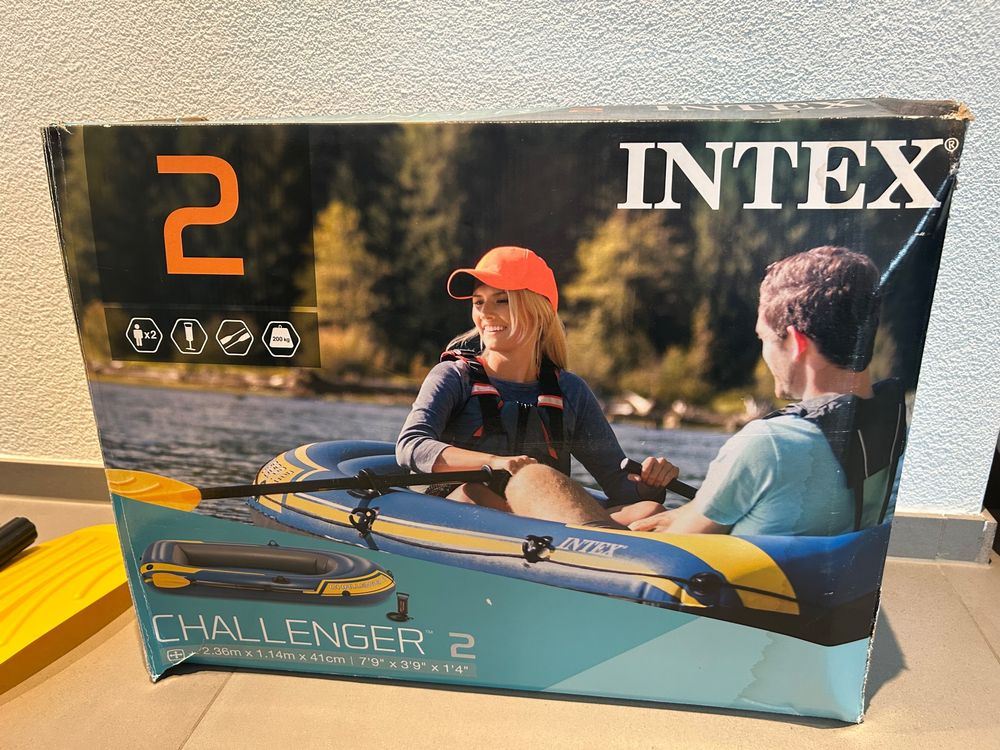 Schlauchboot Intex Challenger 2 (Gebraucht) in Boniswil für CHF 19 ...