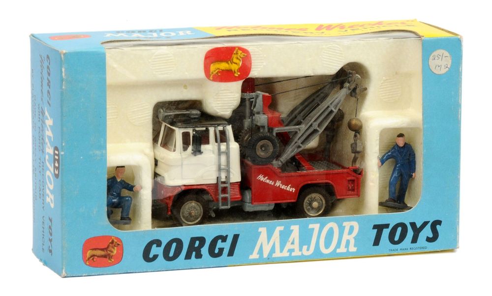 Corgi Major Toys - 1142 FORD Holmes Wrecker Tow Truck OVP | Kaufen auf ...