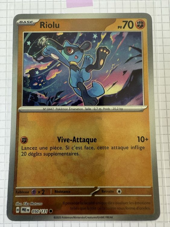 Riolu #050 PRE FR (Master Ball) (Neu (gemäss Beschreibung)) in Savigny ...