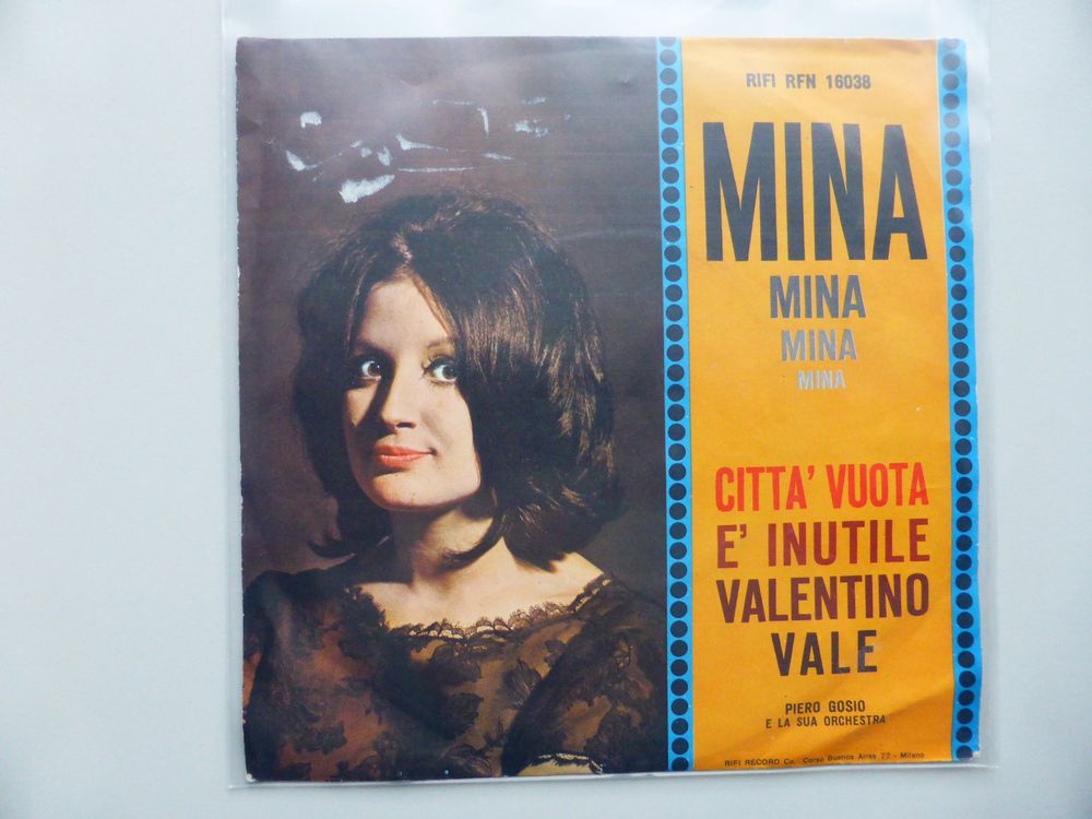 VINYL SINGLE ACTION MINA (Gebraucht) in Küssnacht am Rigi für CHF 1.5 – mit Lieferung auf ...