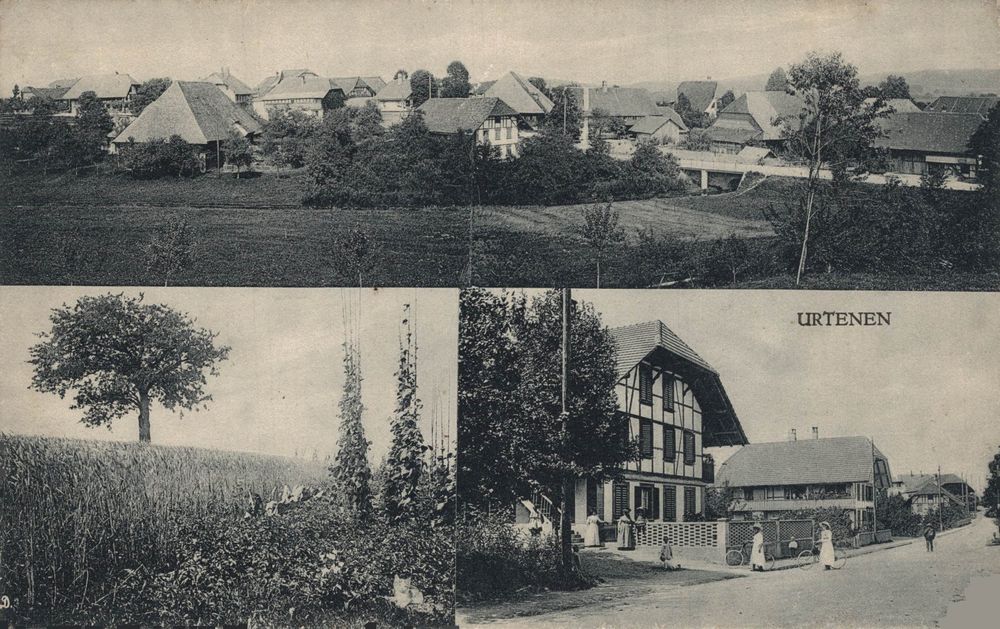 Urtenen. Dorfansicht, Riegelhaus (Gebraucht) in Bronschhofen für CHF 12 – mit Lieferung auf ...