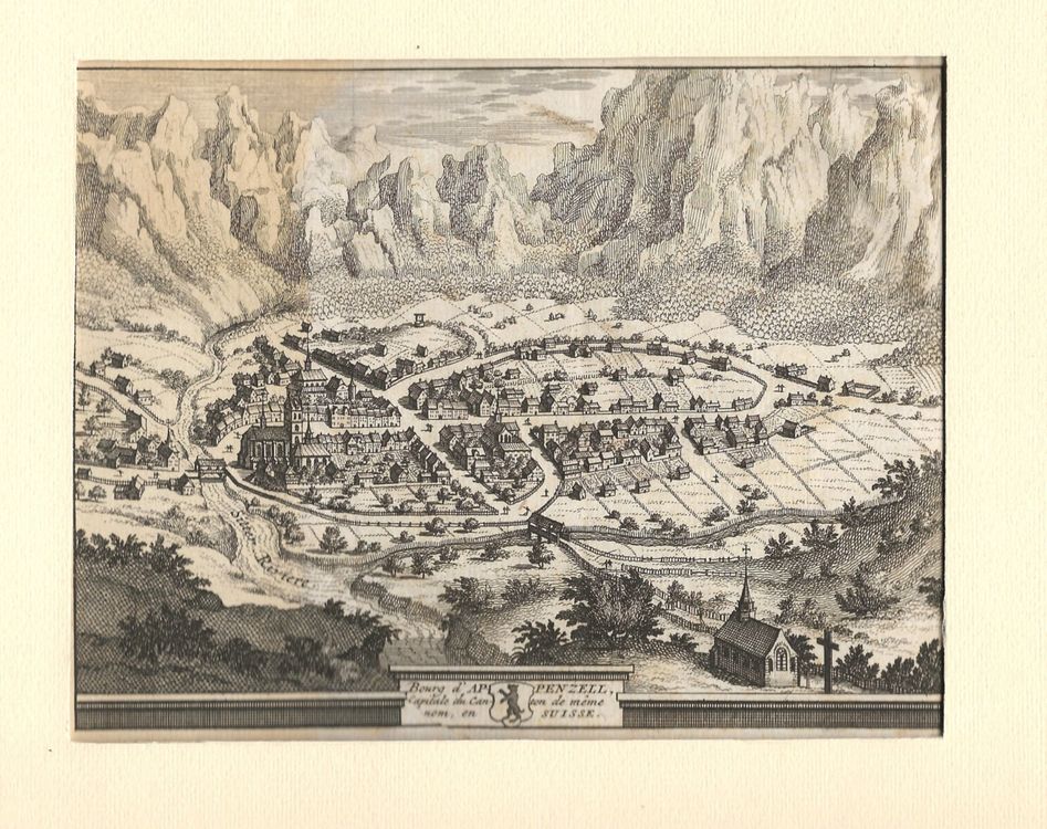 Kupferstich von Appenzell, 18. Jahrhundert (Gebraucht) in Frauenfeld für CHF 39 – mit Lieferung ...