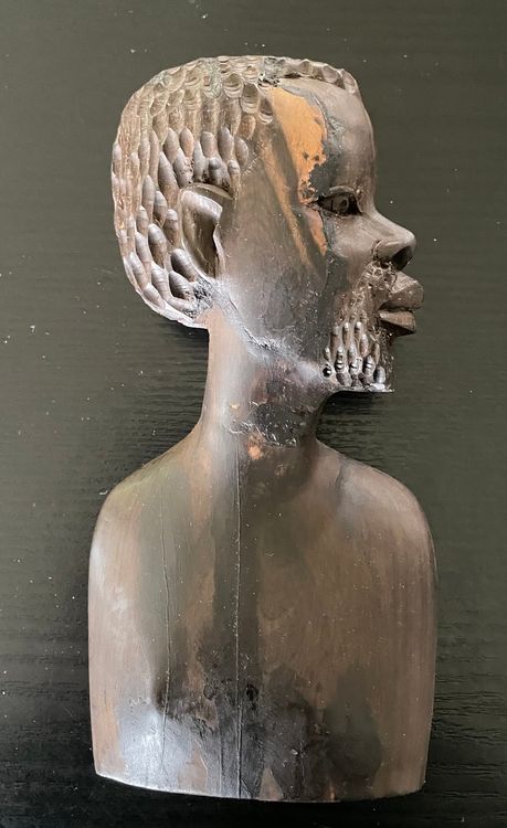 Büste Holz Afrika Figur Skulptur Handarbeit Deko Sammler (5) (Gebraucht) in Oftringen für CHF 40 ...