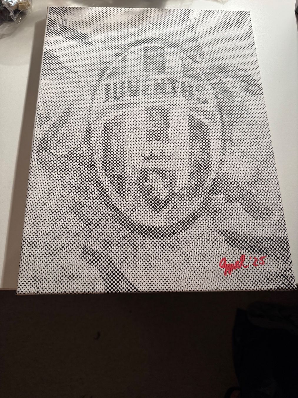 Dot Painting Bild Logo Juventus Turin 30x40cm (Neu und originalverpackt ...