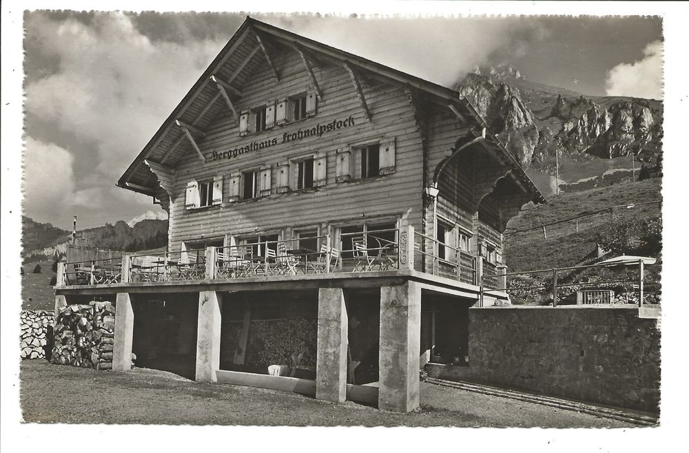 Berggasthaus Frohnalpstock ob Mollis (GL) Näfels - 1944 | Kaufen auf Ricardo