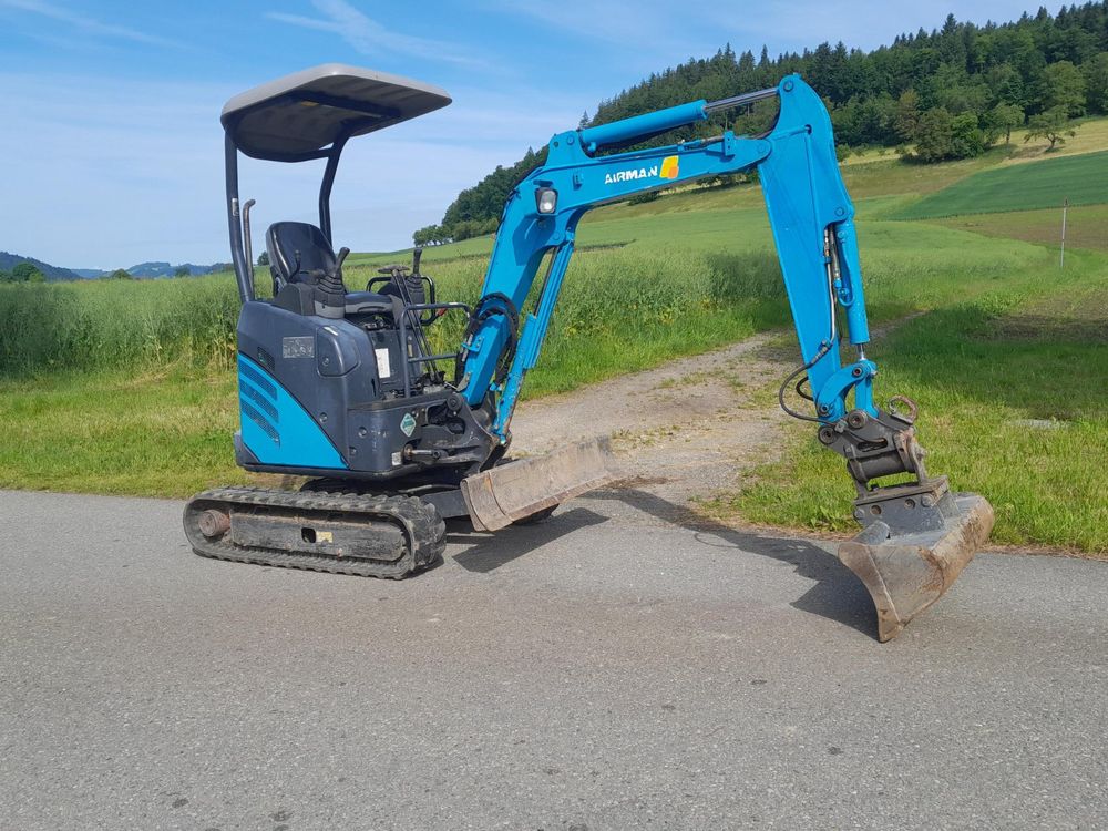 Airmann 1.8t Bagger mit Powertilt (Gebraucht) in Grosswangen für CHF ...