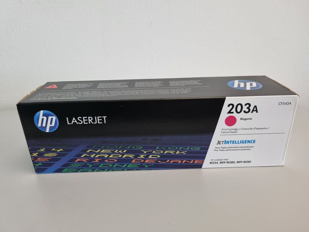 HP Laserjet 203A CF543A Magenta | Kaufen auf Ricardo