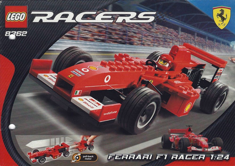 LEGO 8362 Racers - Ferrari F1 Racer 1:24 | Kaufen auf Ricardo