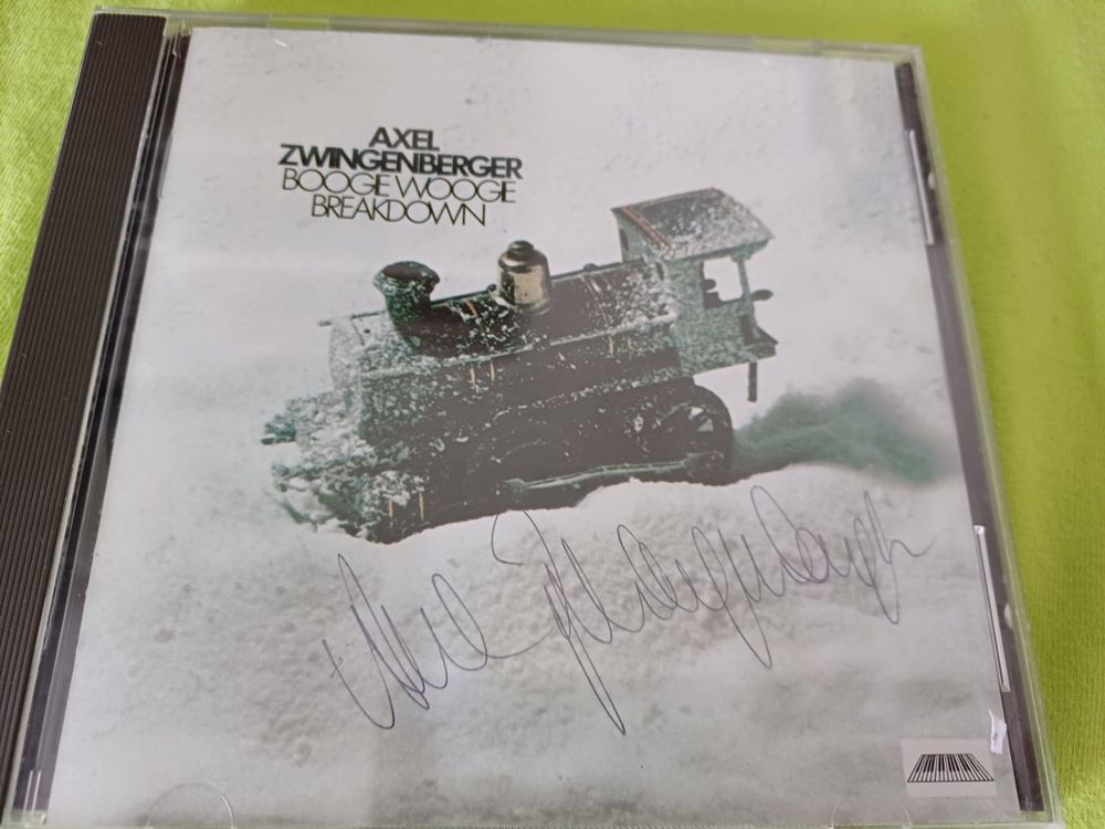 CD Axel Zwingenberger Boogie Woogie Breakdown ( Signiert) (Gebraucht) in Aarberg für CHF 4.6 ...