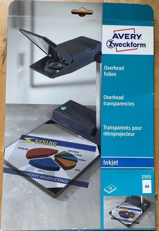 AVERY Zweckform Overhead Folien | Kaufen auf Ricardo