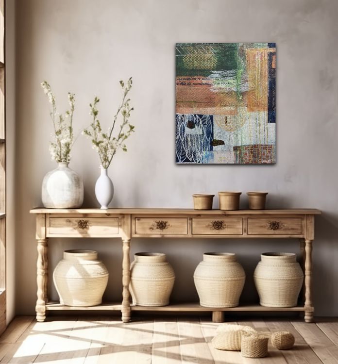 Acrylbild ’Bolivia’ • 50 x 60 | Acheter sur Ricardo