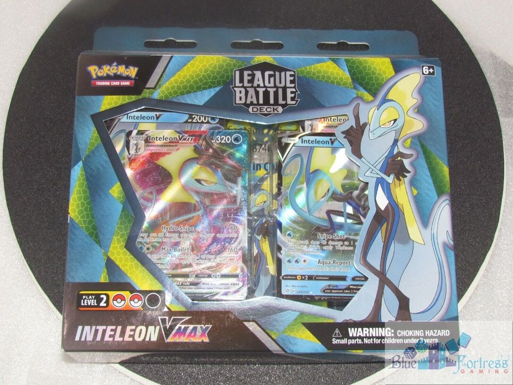 Inteleon Vmax League Battle DECK TCG POKEMON CARD DECK - EN (Neu und ...