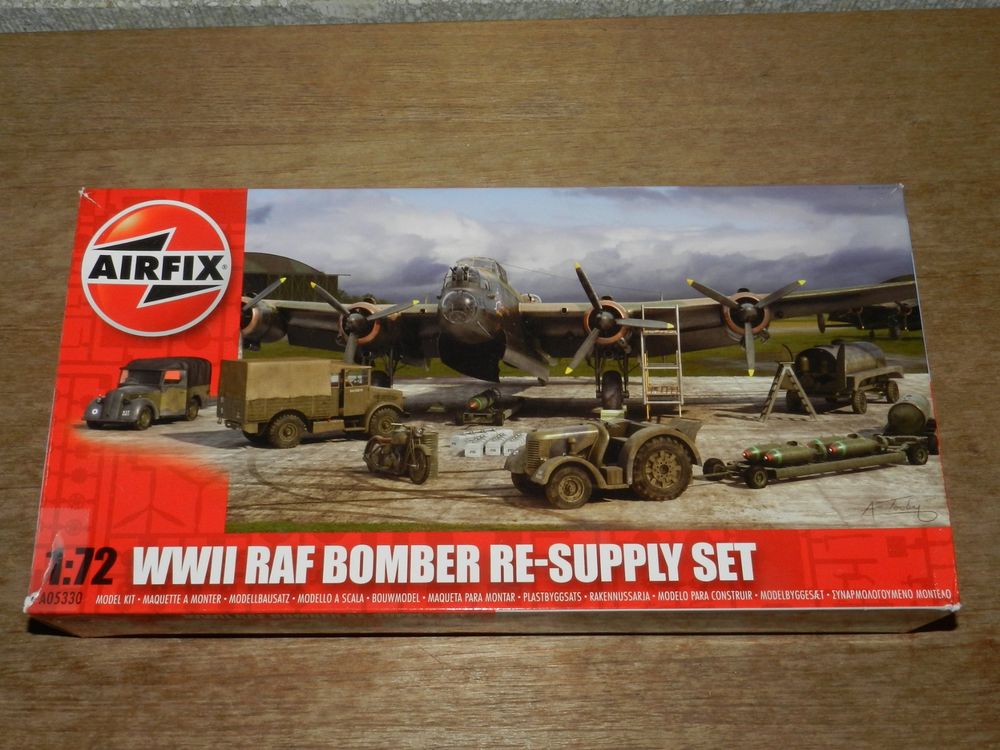 Airfix Modellbausatz WWII RAF Bomber Re Supply Set | Kaufen auf Ricardo