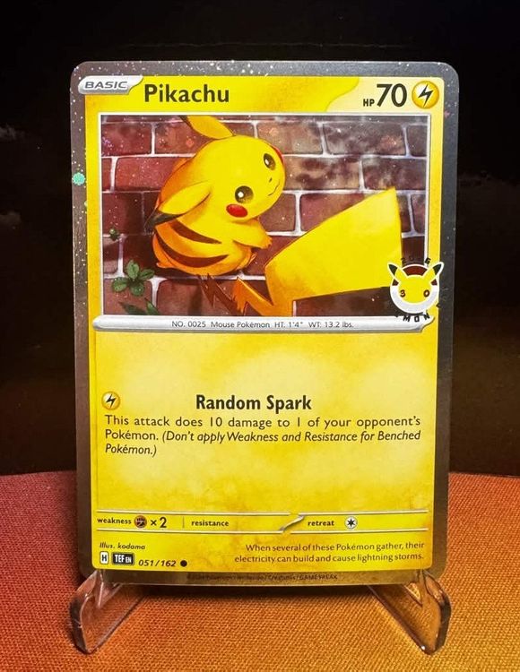 Pokemon / Pikachu Promo / 051/162 / Pokeday 2026 Promo Coin (Gebraucht ...