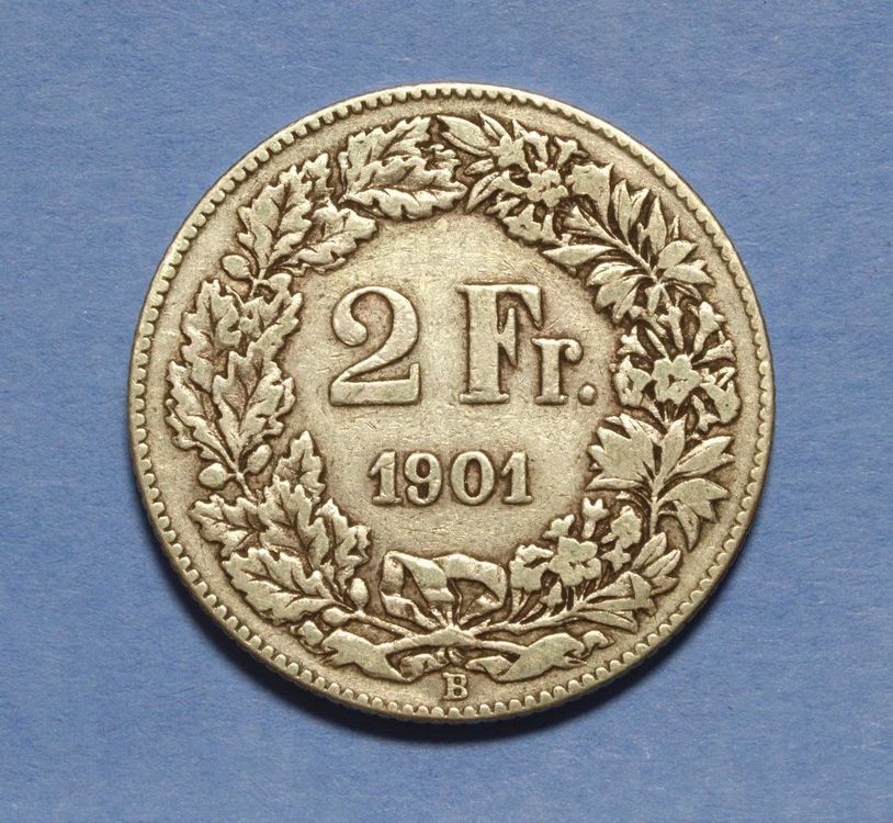 2 Franken 1901 (Gebraucht) in Oberglatt ZH für CHF 56 – mit Lieferung auf Ricardo kaufen