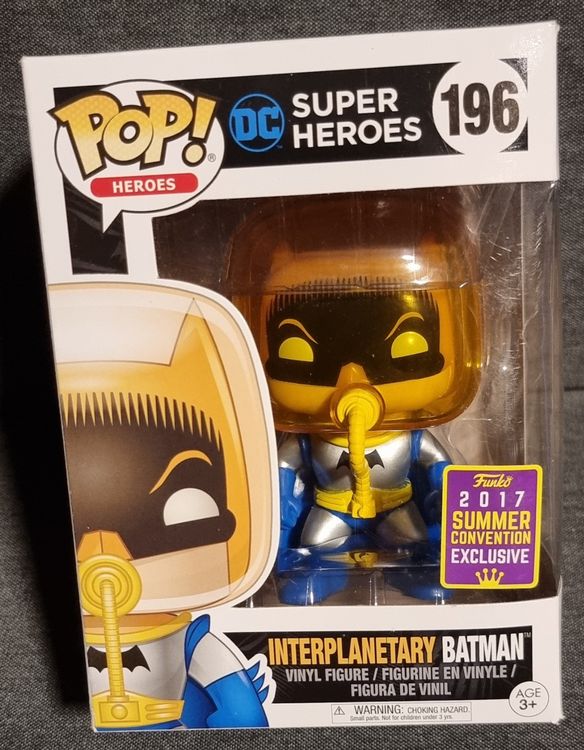 Funko Pop! DC - Interplanetary Batman 196 (Neu (gemäss Beschreibung ...