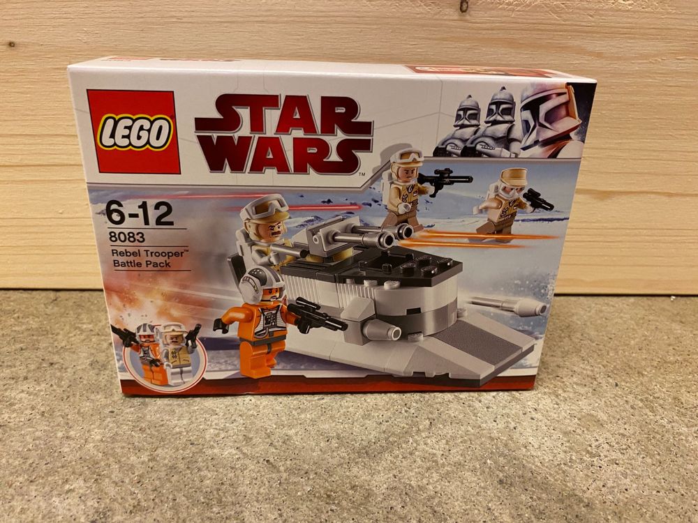 Lego 8083 Star Wars Rebel Trooper Battle Pa (NEU) Selten/EOL (Neu und ...