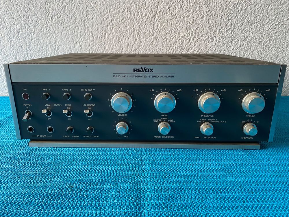 ReVox B 750 MKII Stereo Amplifier (Gebraucht) in Langenthal für CHF 286 – mit Lieferung auf ...