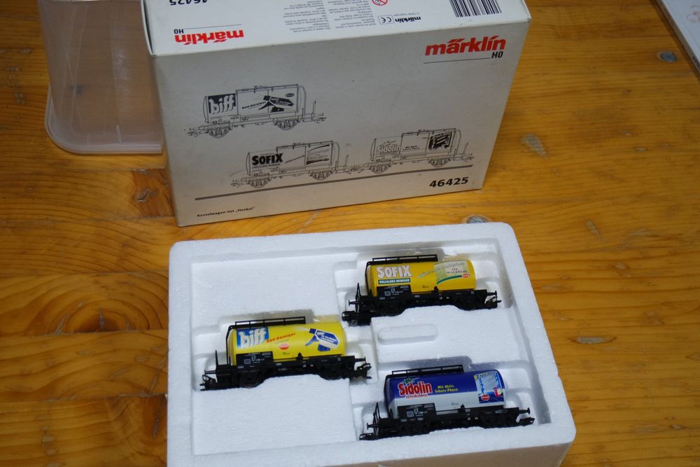 SET MÄRKLIN DE 3 WAGONS CITERNE °°°° art. 46425 °°°° | Kaufen auf Ricardo