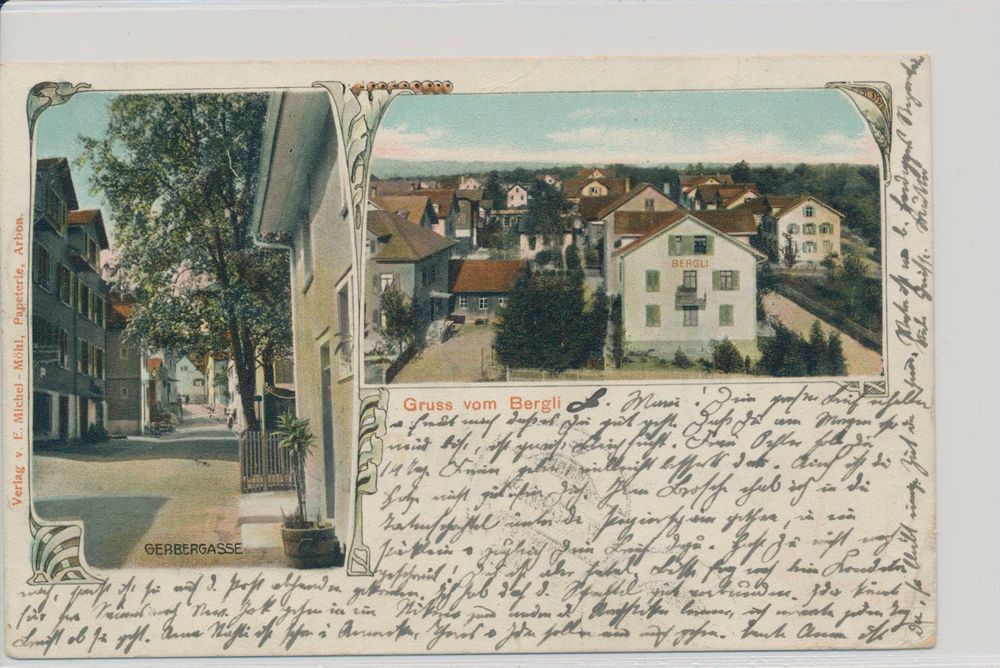 Arbon Bergli Gerbergasse 1902 Jugendstil (Gebraucht) in Arbon für CHF 16 – mit Lieferung auf ...