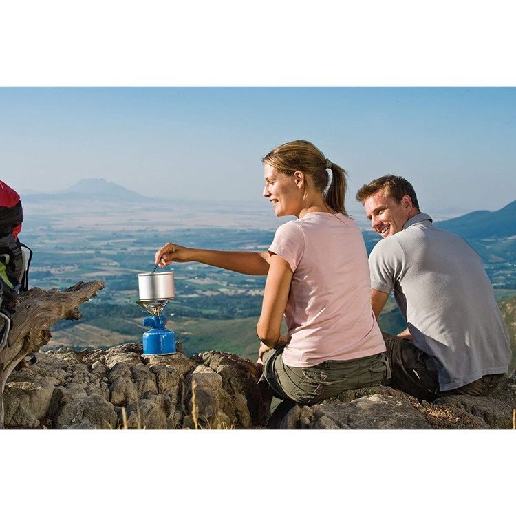 Top Gaskocher Camping Outdoor Survival mit Zündung & Box (Neu und ...