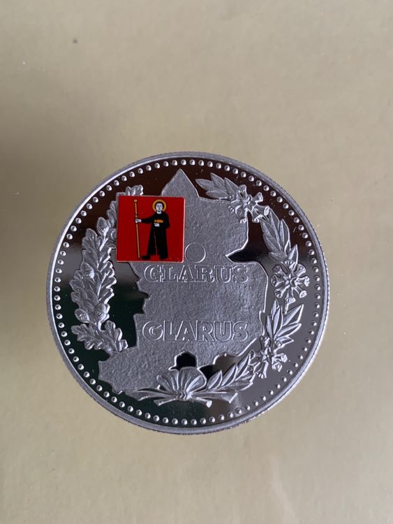 GLARUS - Silber 999 - 1 UNZE/ONCE - Polierte Platte | Kaufen auf Ricardo