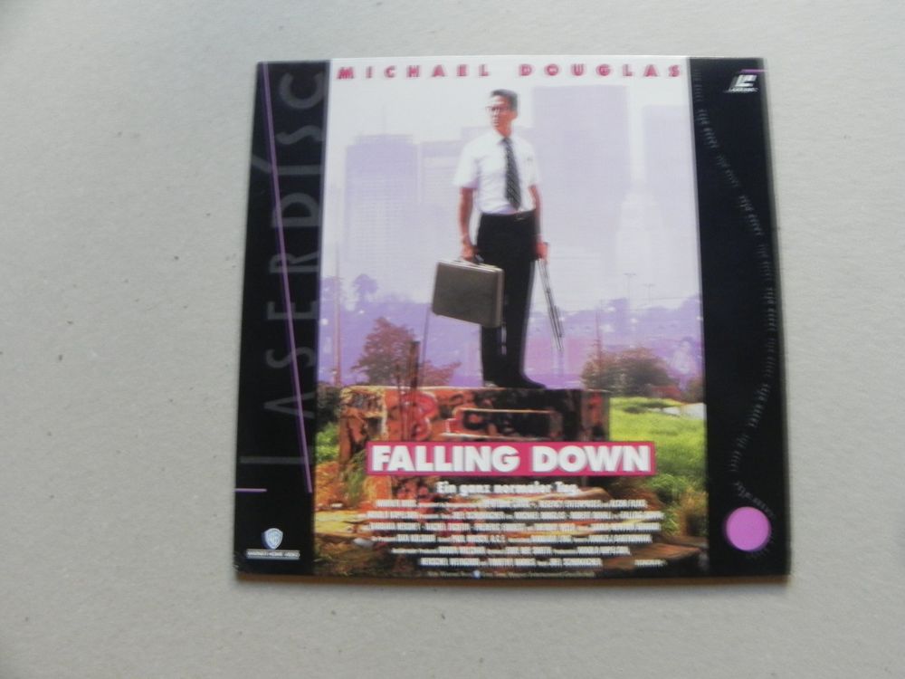 Laserdisc Film Falling Down 1993 Mit Michael Douglas (Neu und ...