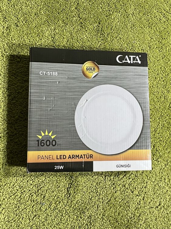 CATA Panel LED Armatur 25W Tageslicht weiss (Neu und originalverpackt ...
