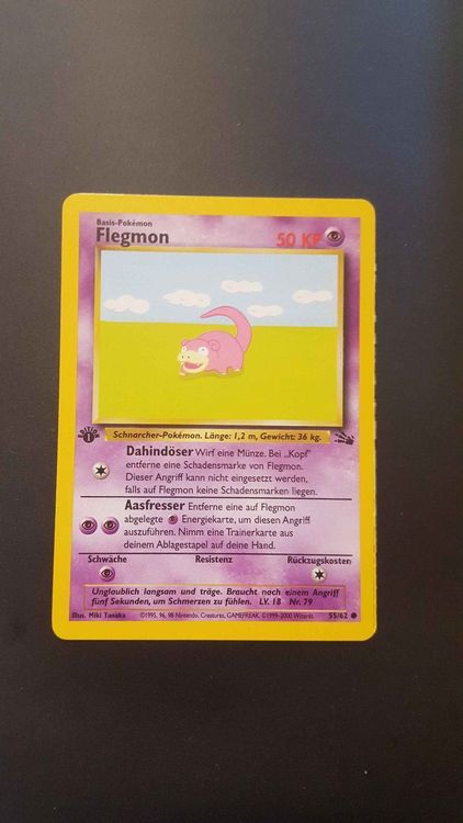 Flegmon 1.Edition Fossil (Gebraucht) in für CHF 4.45 – mit Lieferung ...