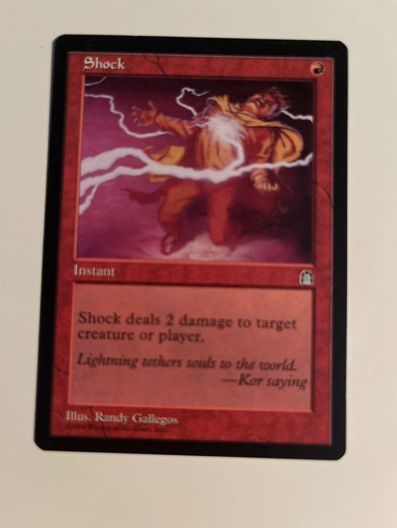 1 x Shock - Magic: The Gathering - MtG (Gebraucht) in Kriens für CHF 1 ...