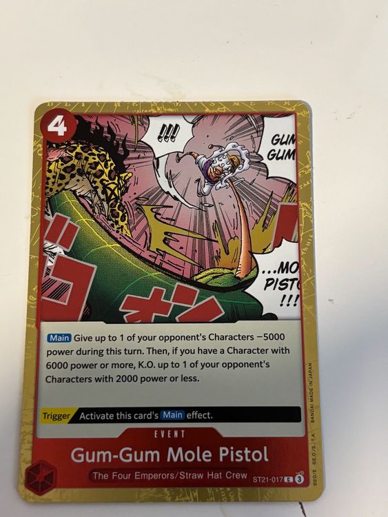 Gum-Gum Mole Pistol ST21-017 (One Piece TCG) | Kaufen auf Ricardo
