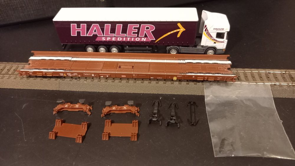 Wagon surbaissé camions RoLa DB Märklin H0 47419 | Kaufen auf Ricardo