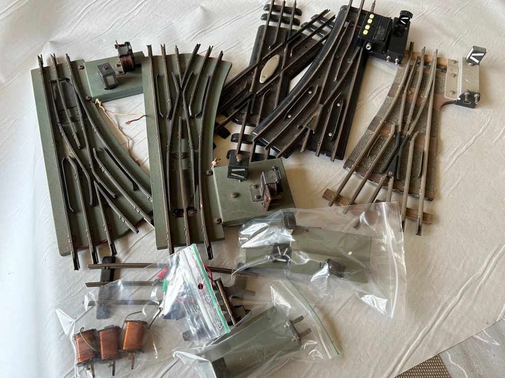 Modelleisenbahn Spur 0 diverse Weichen Rep. Material (Gebraucht) in ...